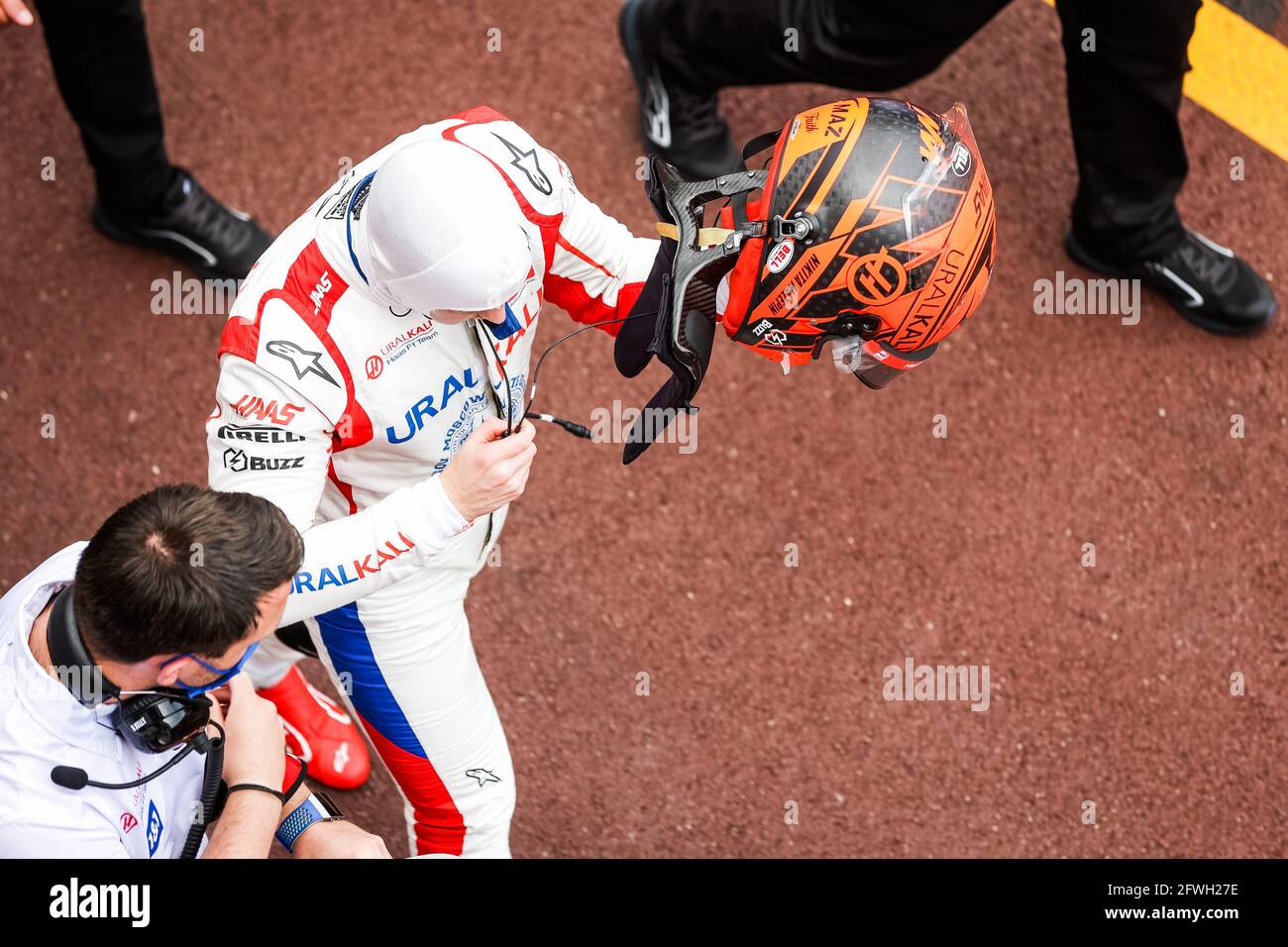 MAZEPIN Nikita (rus), Haas F1 Team VF-21 Ferrari, portrait during the ...