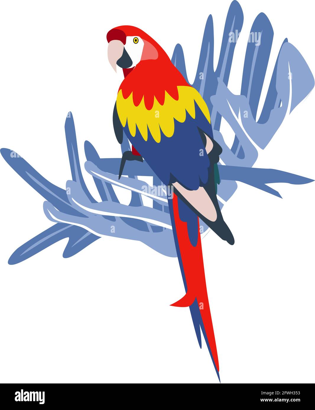 Macaw Stock Vector Images - Alamy