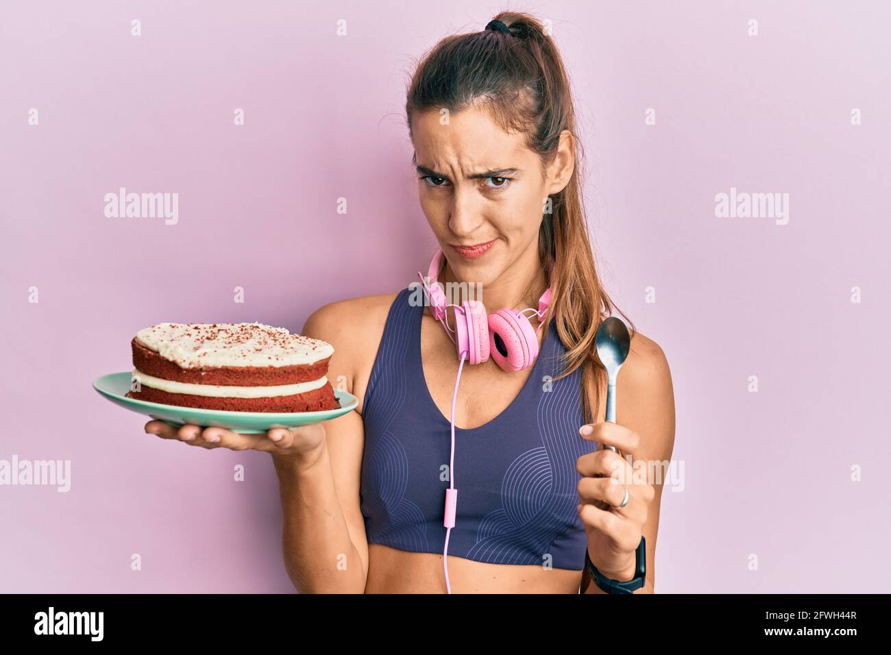 Woman frown cake hi-res stock photography and images - Alamy