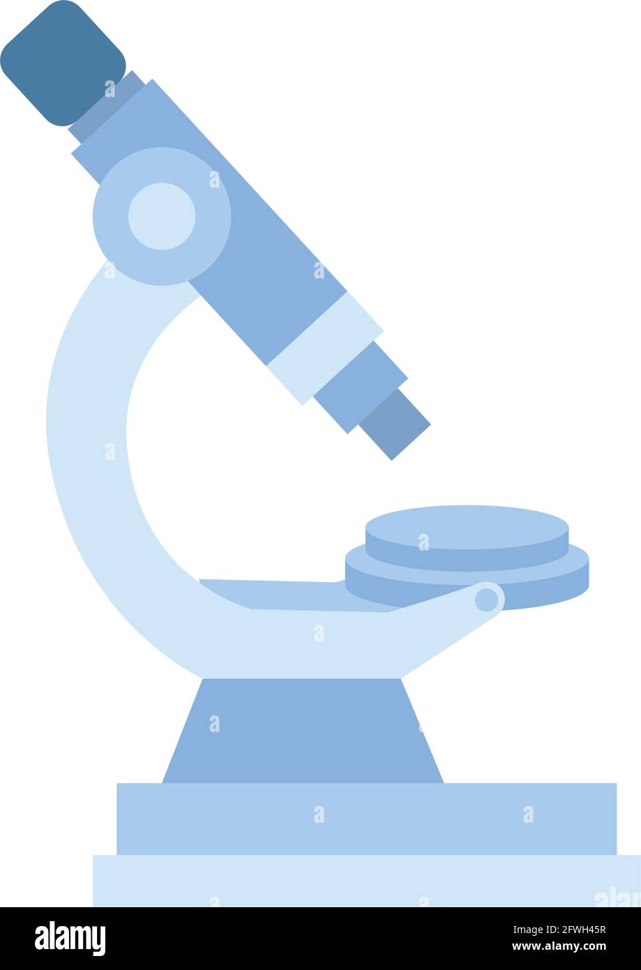 Laboratory microscope icon Stock Vector Image & Art - Alamy