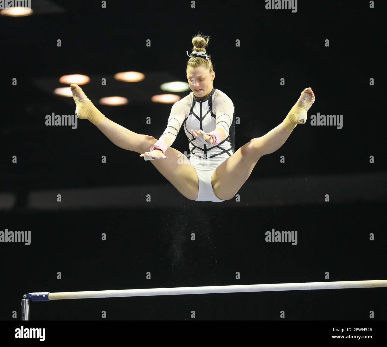 Indianapolis, USA. May 22, 2021: Ava Siegfeldt of World Class performs ...