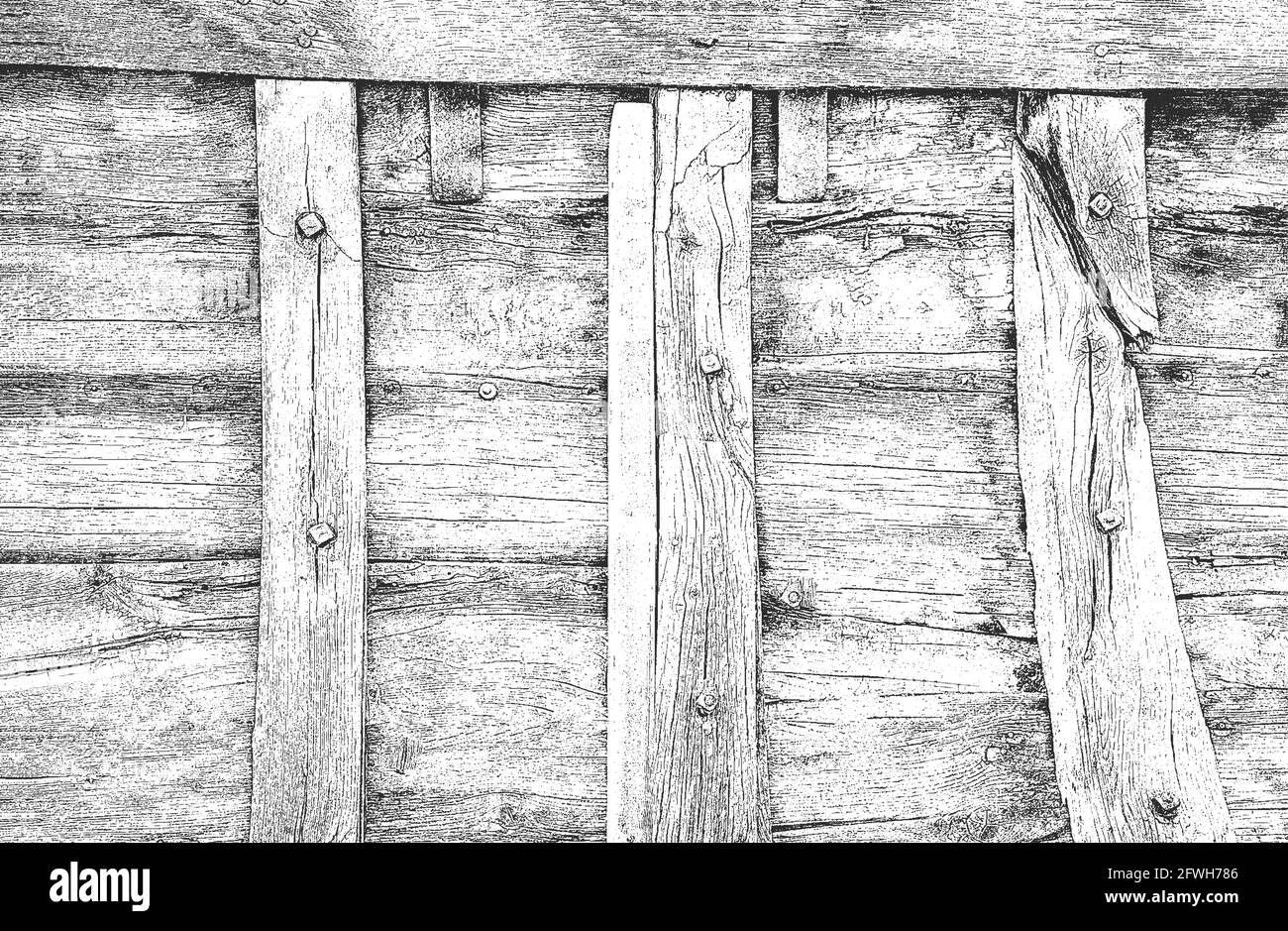 Distressed overlay wooden plank, log texture, grunge background ...