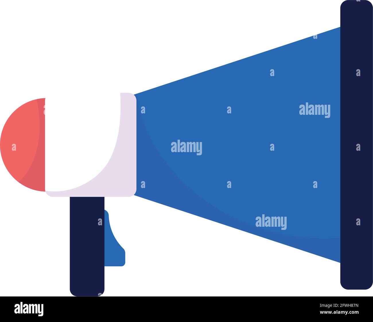 megaphone advertising voice Stock Vector Image & Art - Alamy