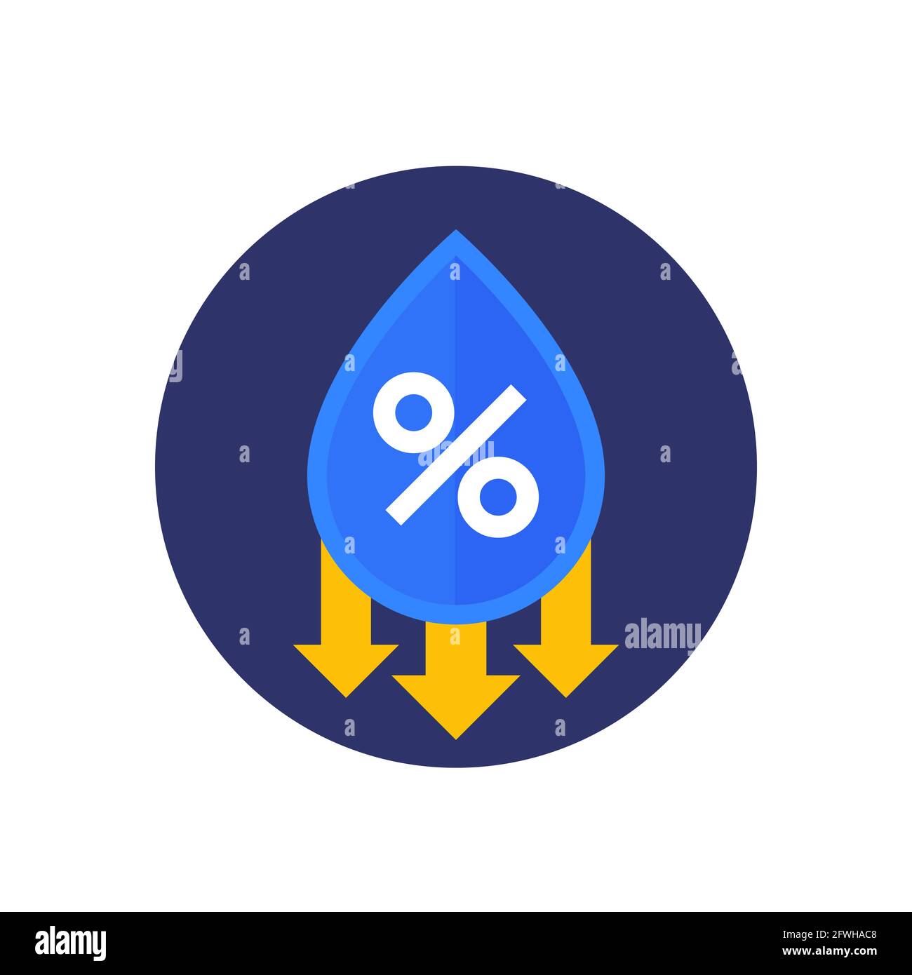 Water level down Stock Vector Images - Alamy