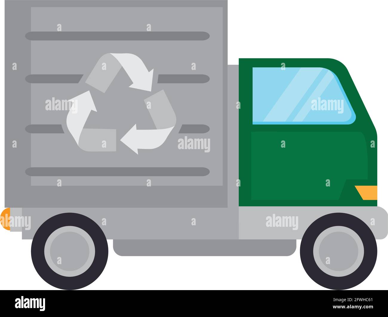 Recycle truck icon Stock Vector Image & Art - Alamy