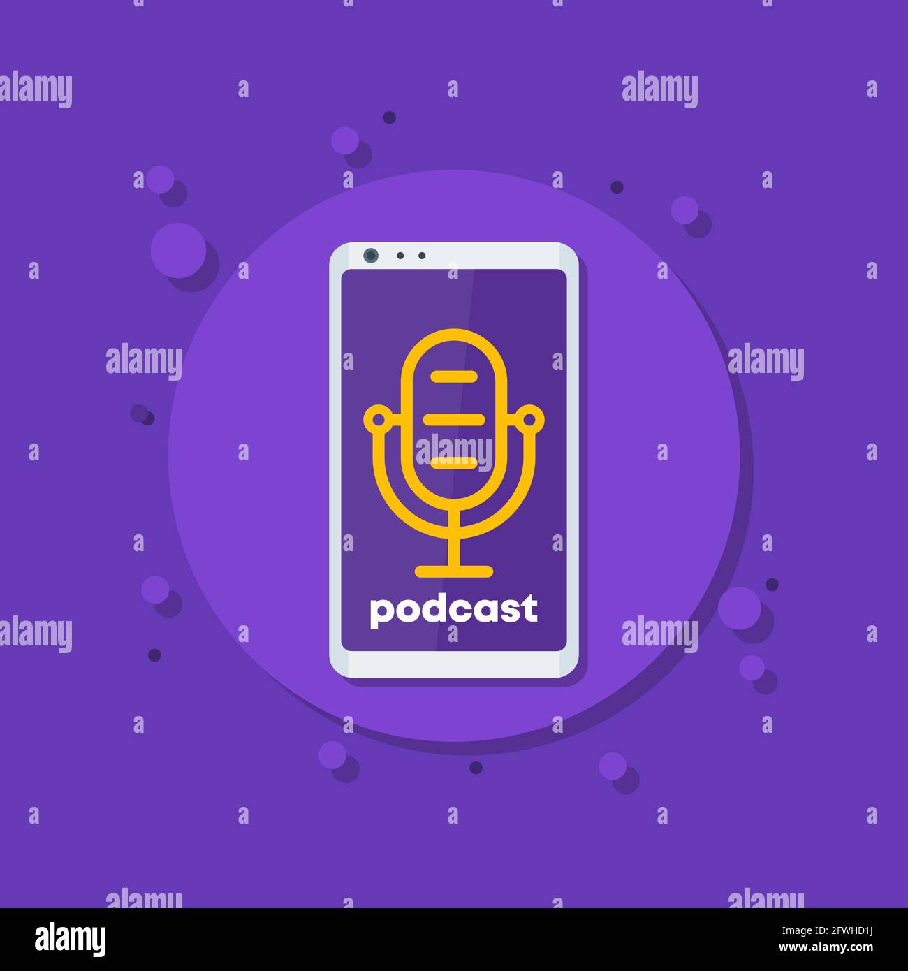 Mike banner Stock Vector Images - Alamy