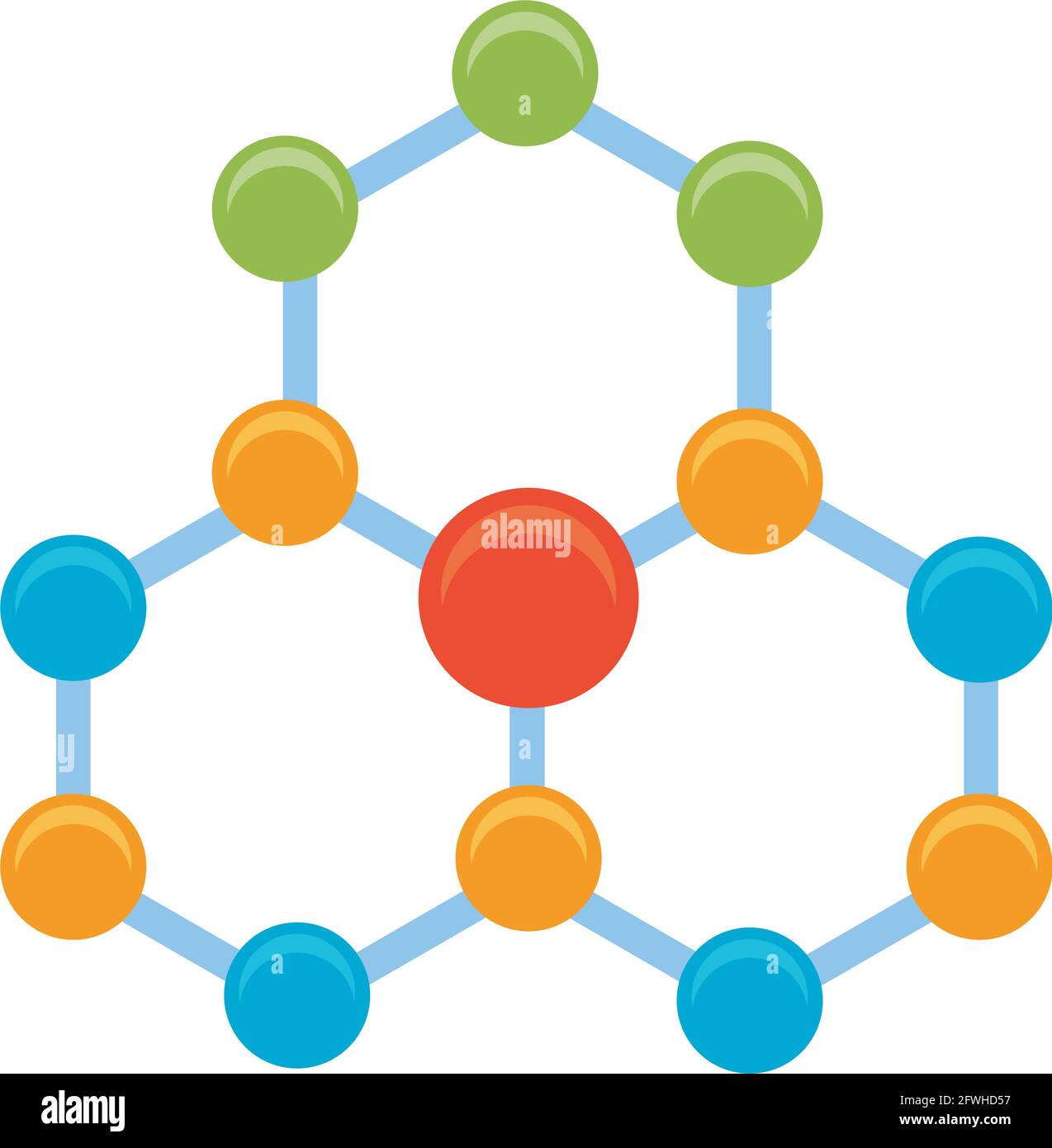 molecular structure laboratory science icon Stock Vector Image & Art ...