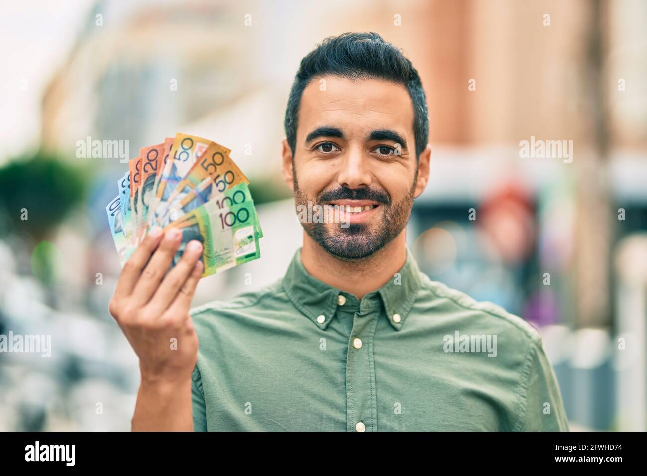 Handsome australian hispanic male hi-res stock photography and images ...