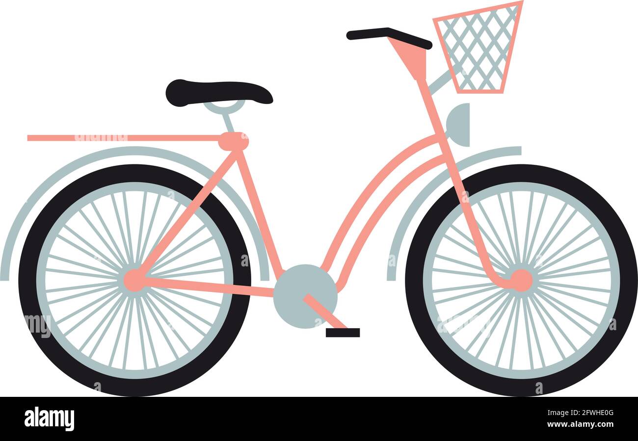 pink bicycle icon Stock Vector Image & Art - Alamy