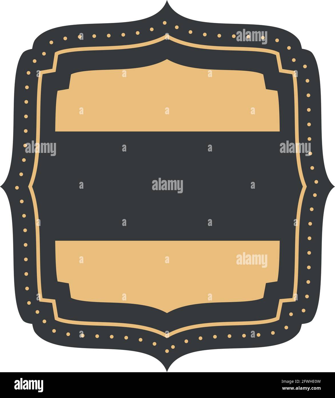 vintage label empty Stock Vector Image & Art - Alamy