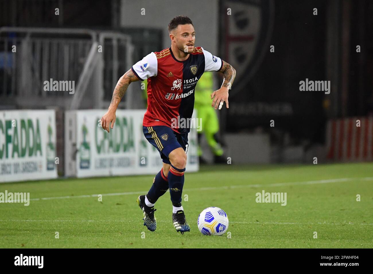 Sardegna Arena, Cagliari, Italy, 22 May 2021, Nahitan Nandez of ...