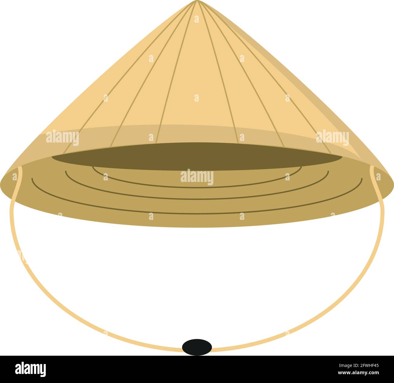 Conical cone Stock Vector Images - Alamy