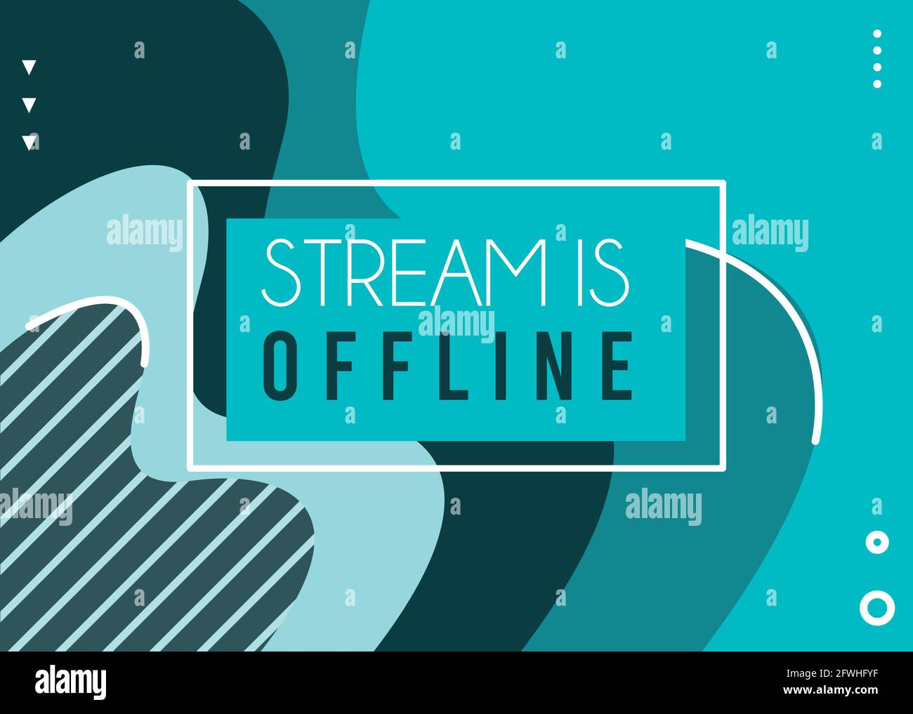 green streams offline template Stock Vector Image & Art - Alamy