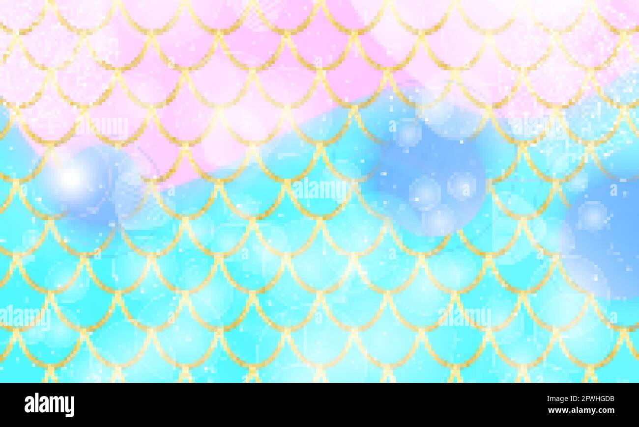 Princess background. Magic stars. Gold scales. Fairy pattern. Fantasy ...