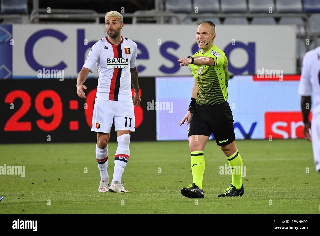 Sardegna Arena, Cagliari, Italy, 22 May 2021, Francesco Meraviglia ...