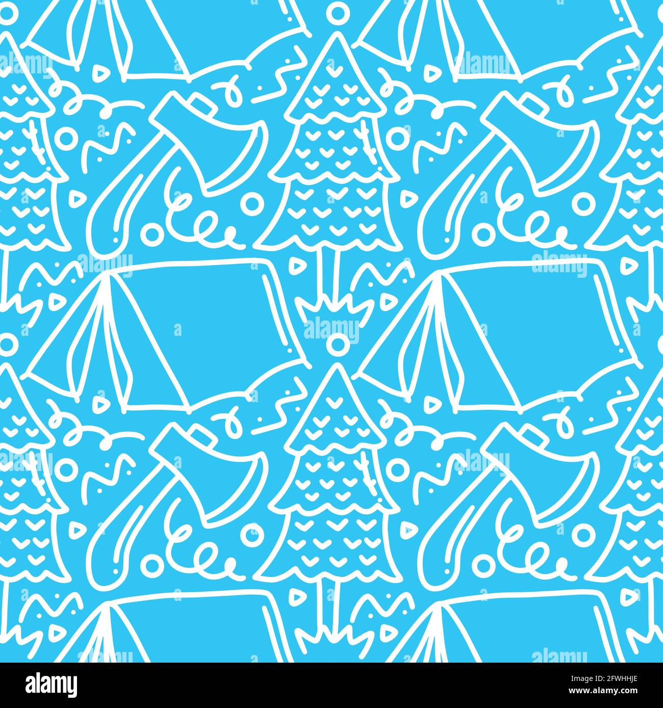 collection of winter camp pattern Stock Vector Image & Art - Alamy