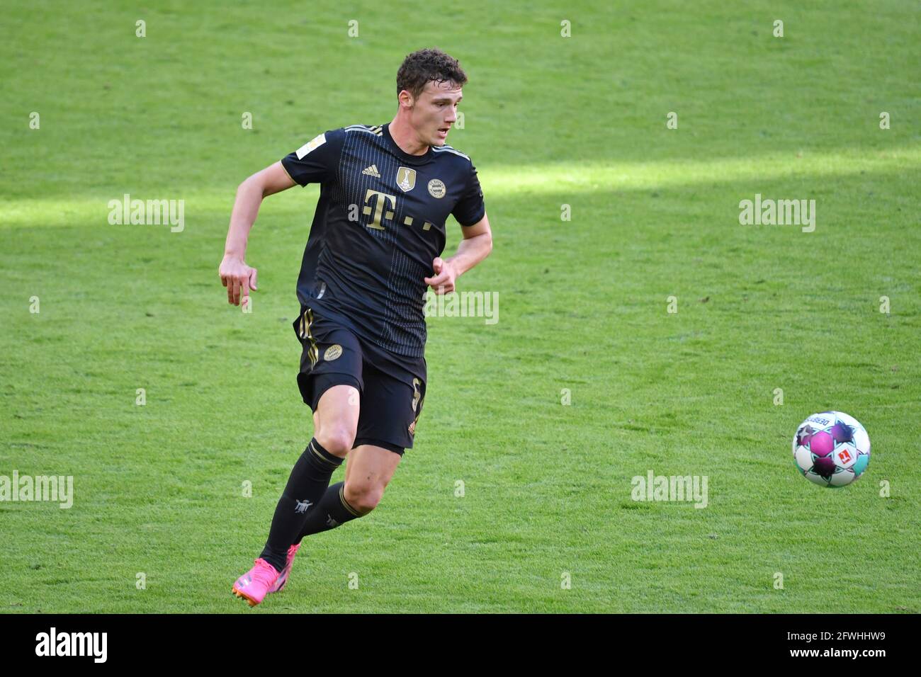 Muenchen ALLIANZ ARENA. 22nd May, 2021. Benjamin PAVARD (FC Bayern ...