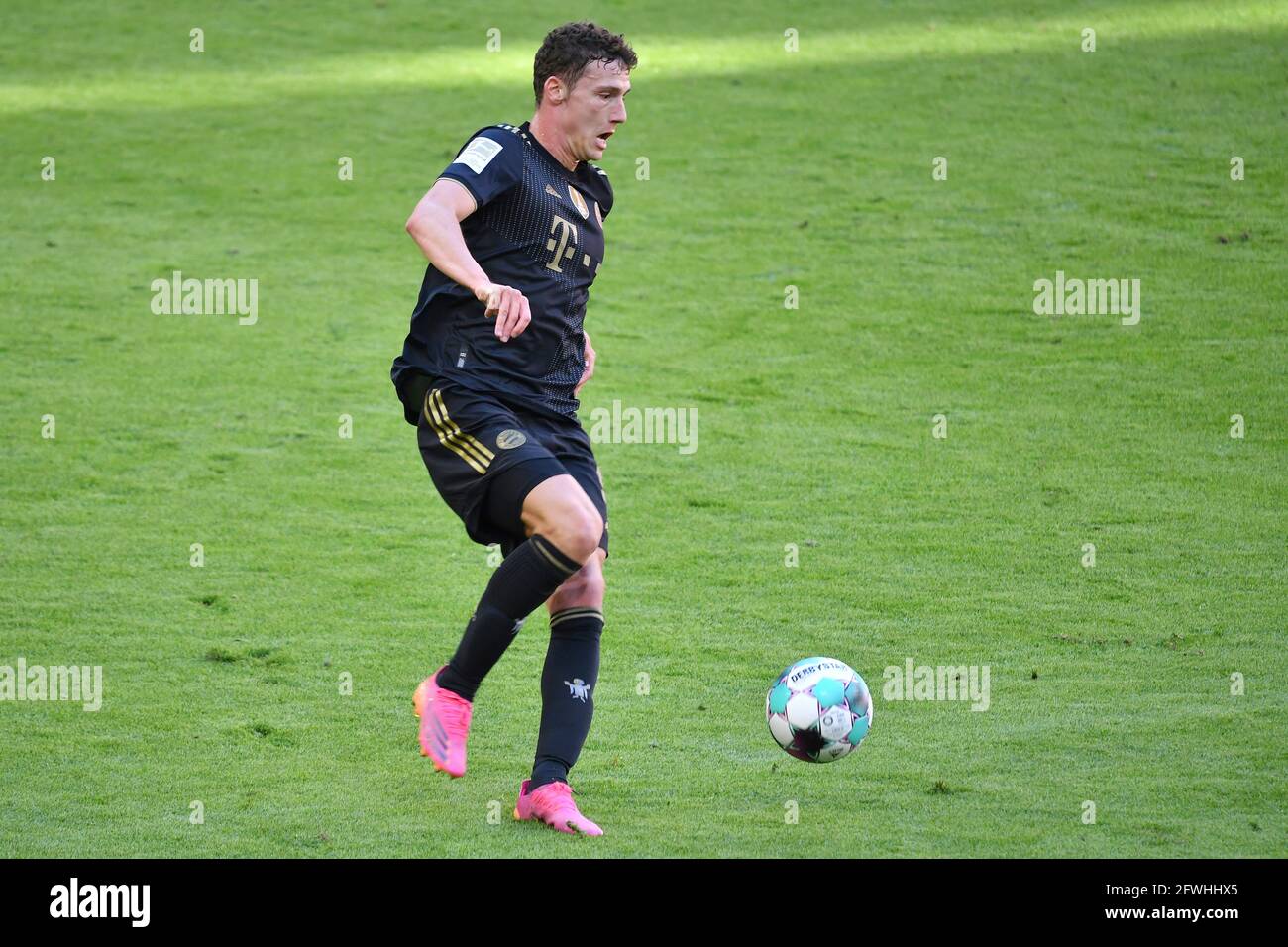 Muenchen ALLIANZ ARENA. 22nd May, 2021. Benjamin PAVARD (FC Bayern ...