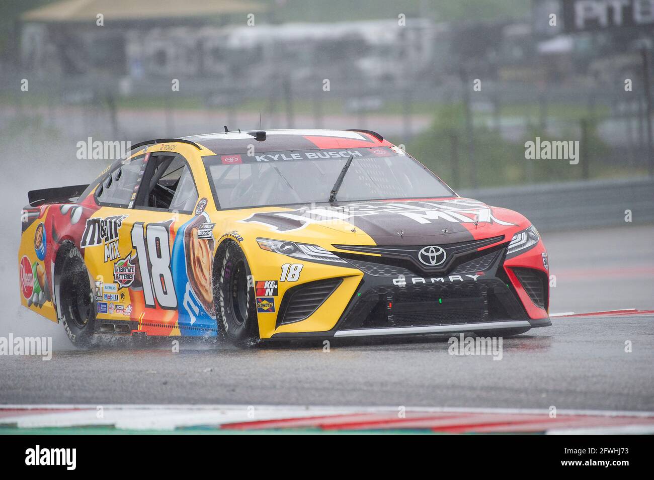 Kyle busch 2021 hi-res stock photography and images - Alamy