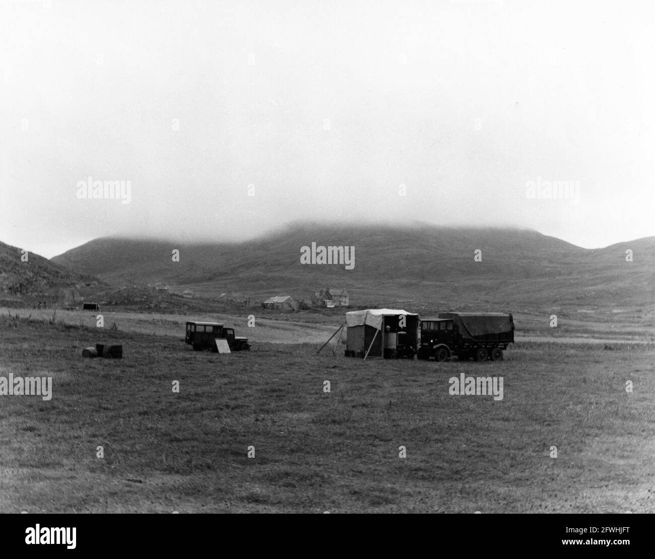Scottish film location Black and White Stock Photos & Images - Alamy