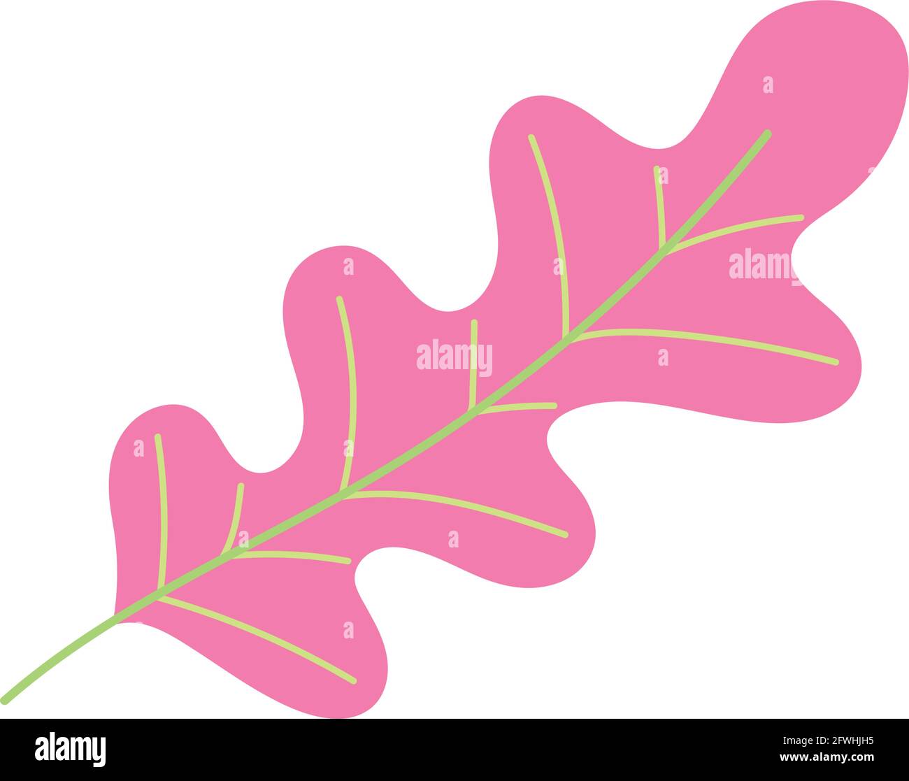 leaf nature vegetation Stock Vector Image & Art - Alamy