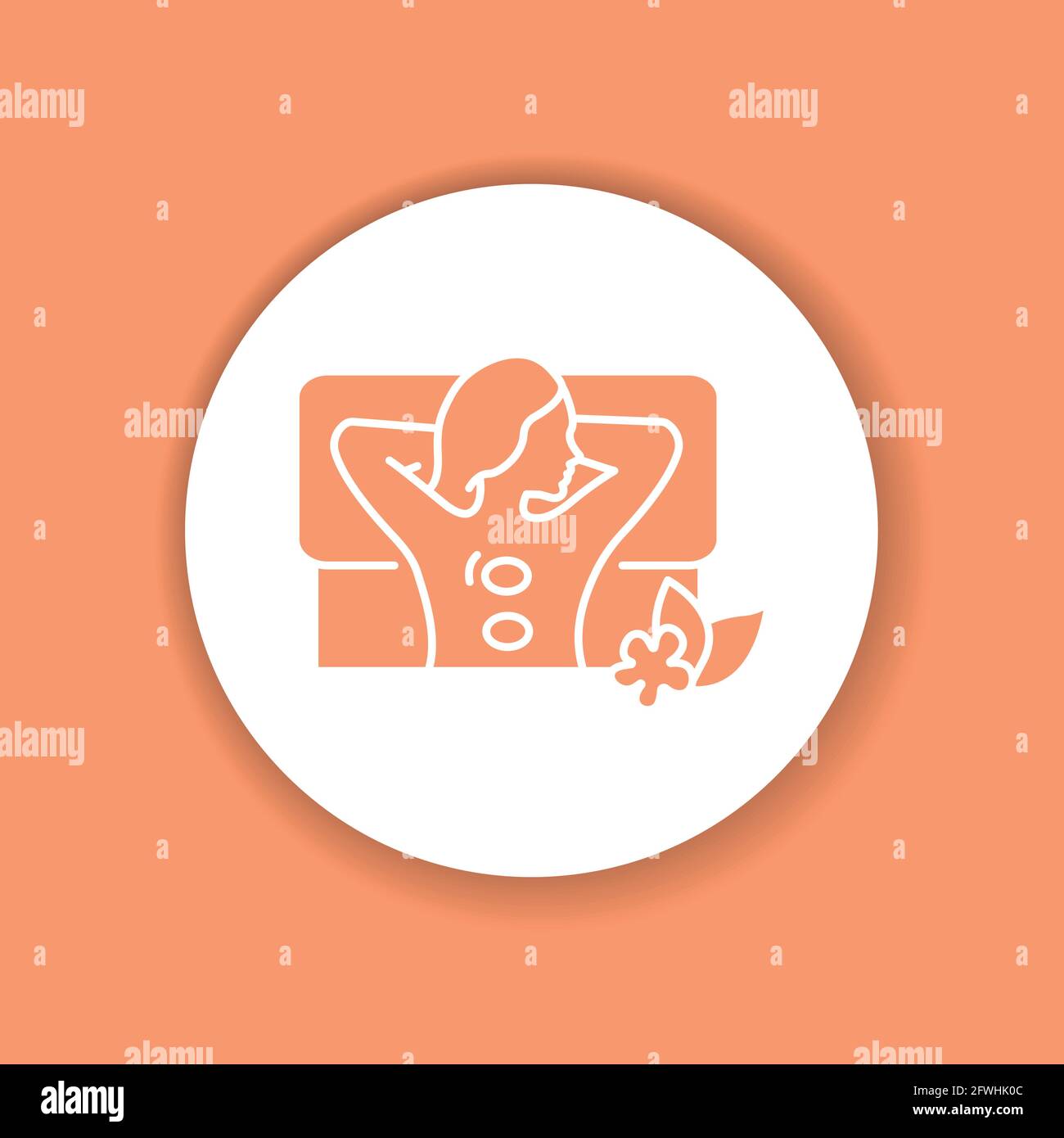 SPA body treatments color glyph icon. Pictogram for web page, mobile ...