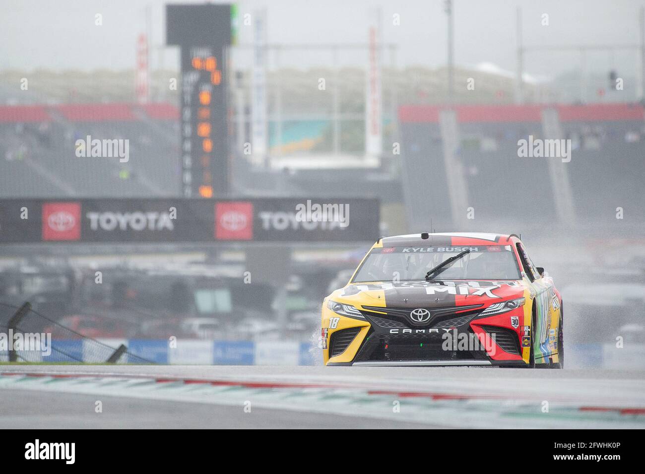 Kyle busch 2021 hi-res stock photography and images - Alamy