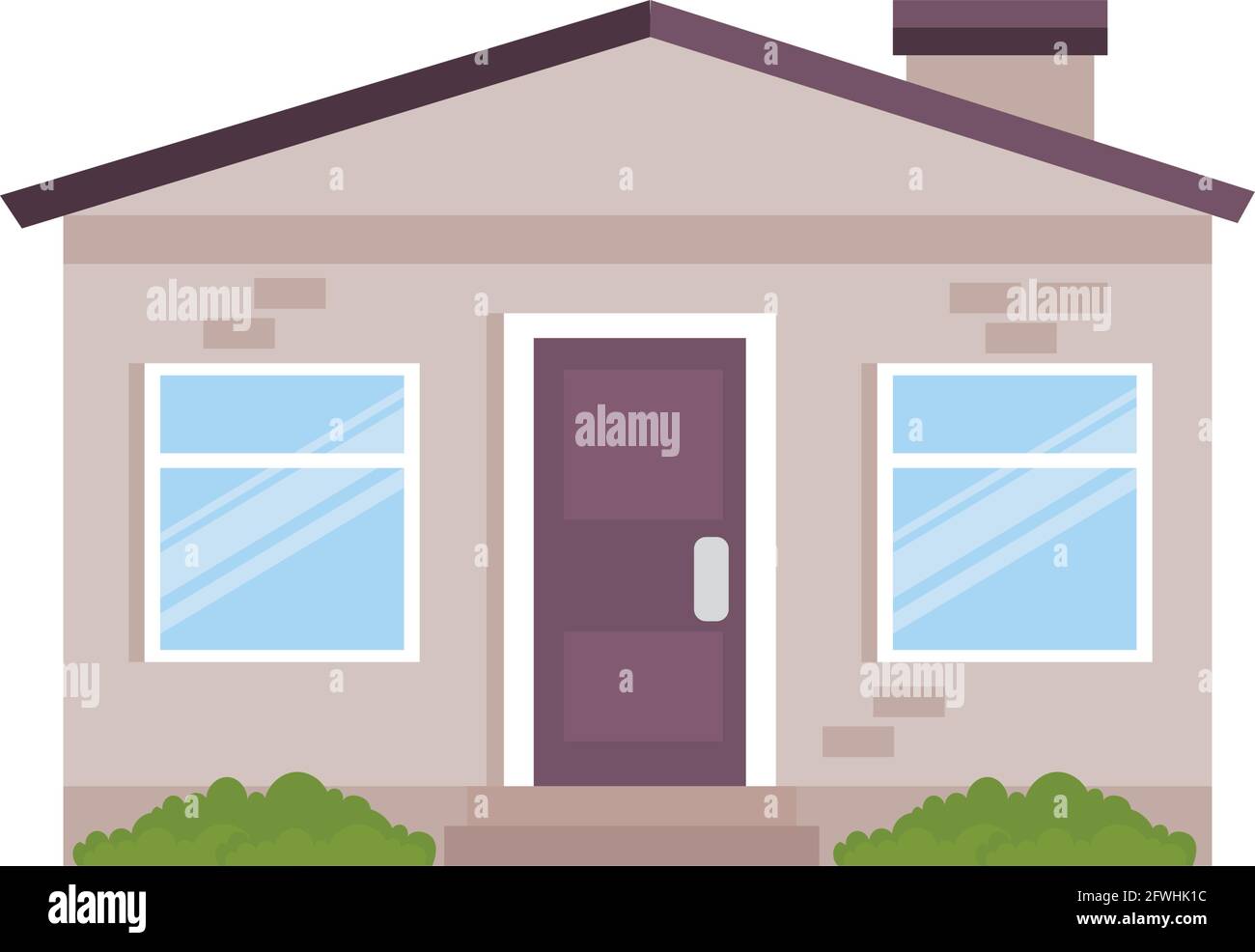 house with windows Stock Vector Image & Art - Alamy