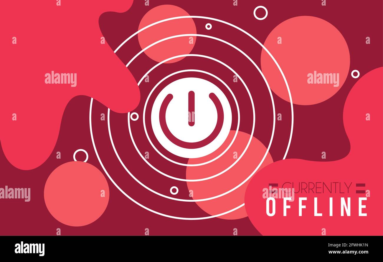 red offline template Stock Vector Image & Art - Alamy