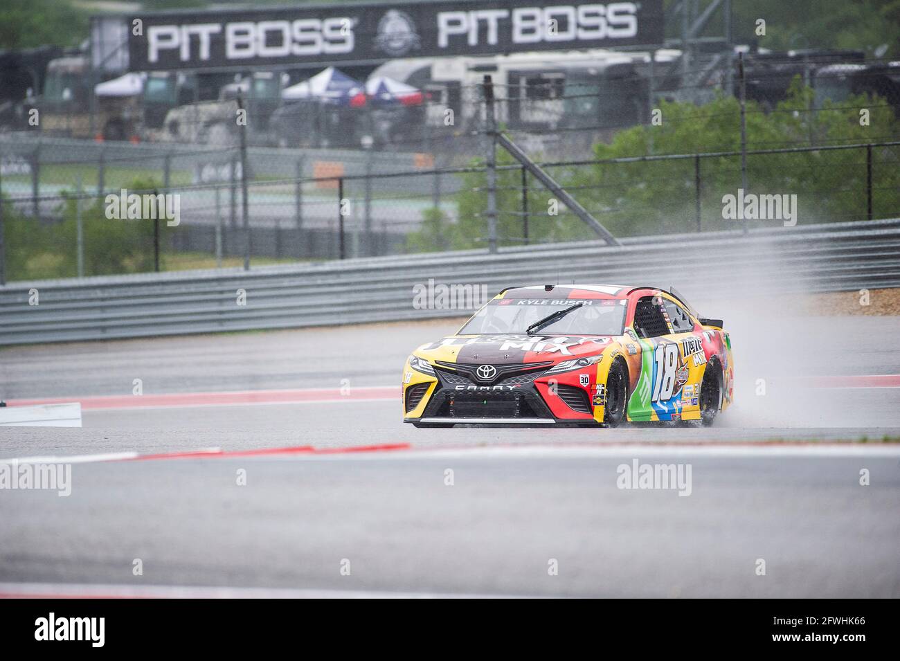 Kyle busch 2021 hi-res stock photography and images - Alamy