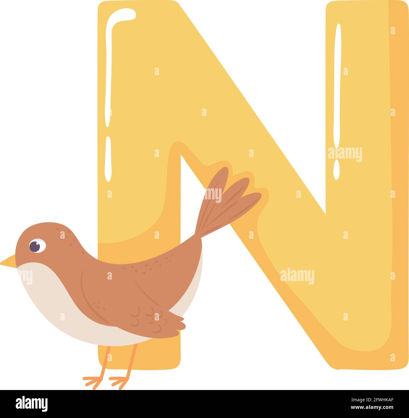 nest english alphabet Stock Vector Image & Art - Alamy