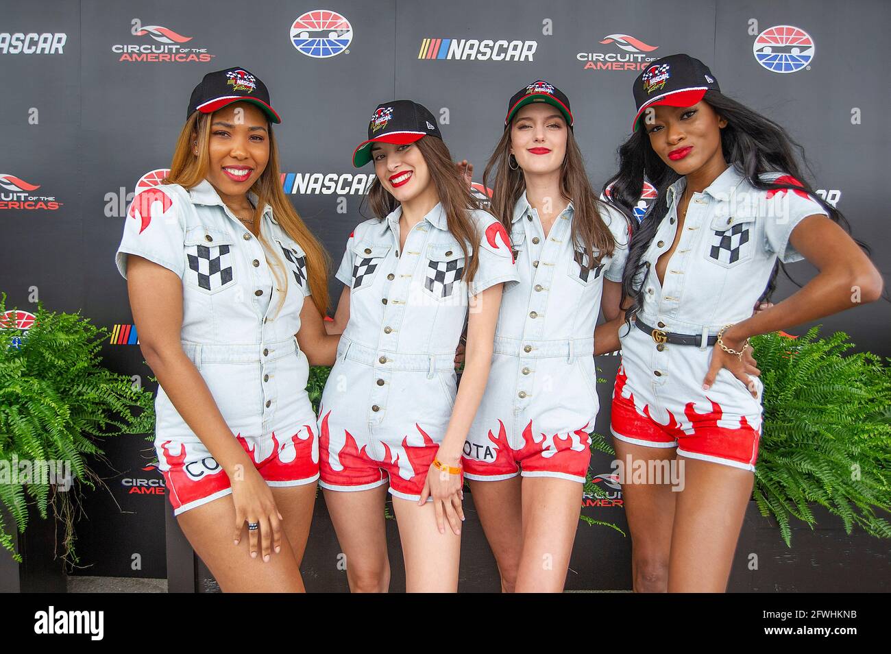 Austin, Texas, USA. 22nd May, 2021. COTA Girls at the EchoPark ...