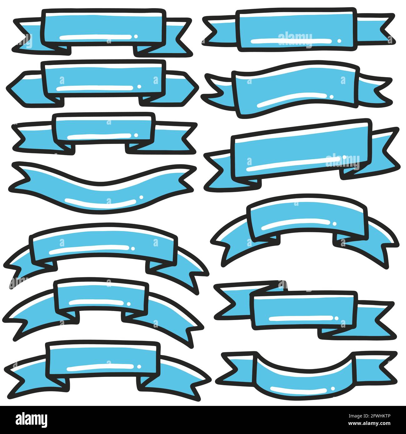 Blue Ribbon Banner Clipart