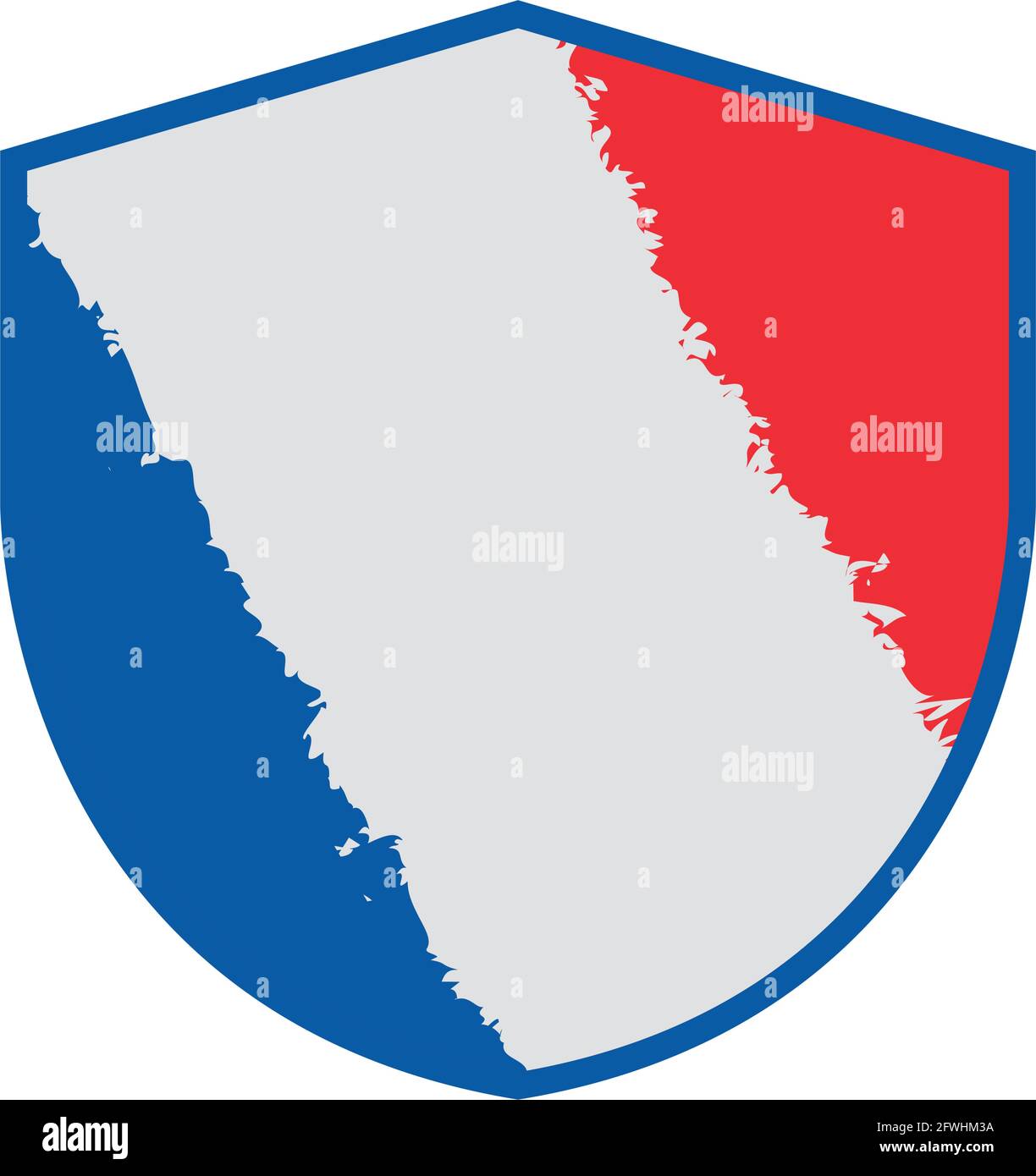 National shield france flag Stock Vector Images - Alamy