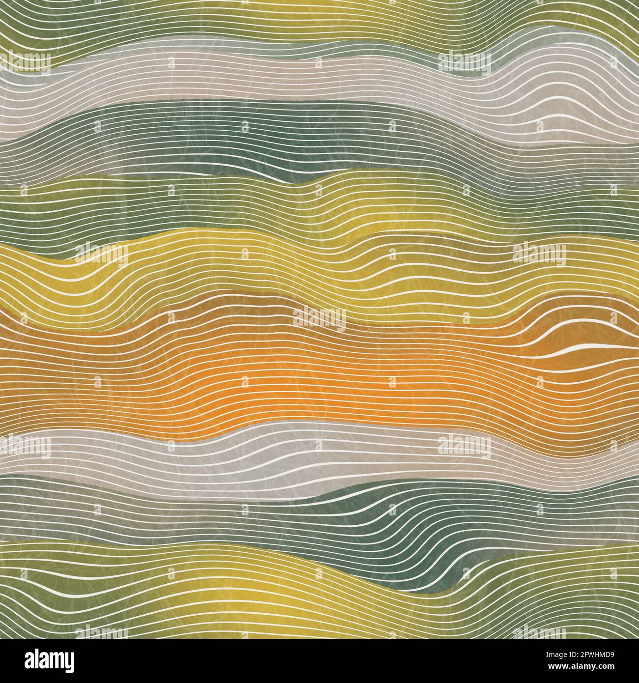 Seamless natural landscape hill pattern for print Stock Photo - Alamy