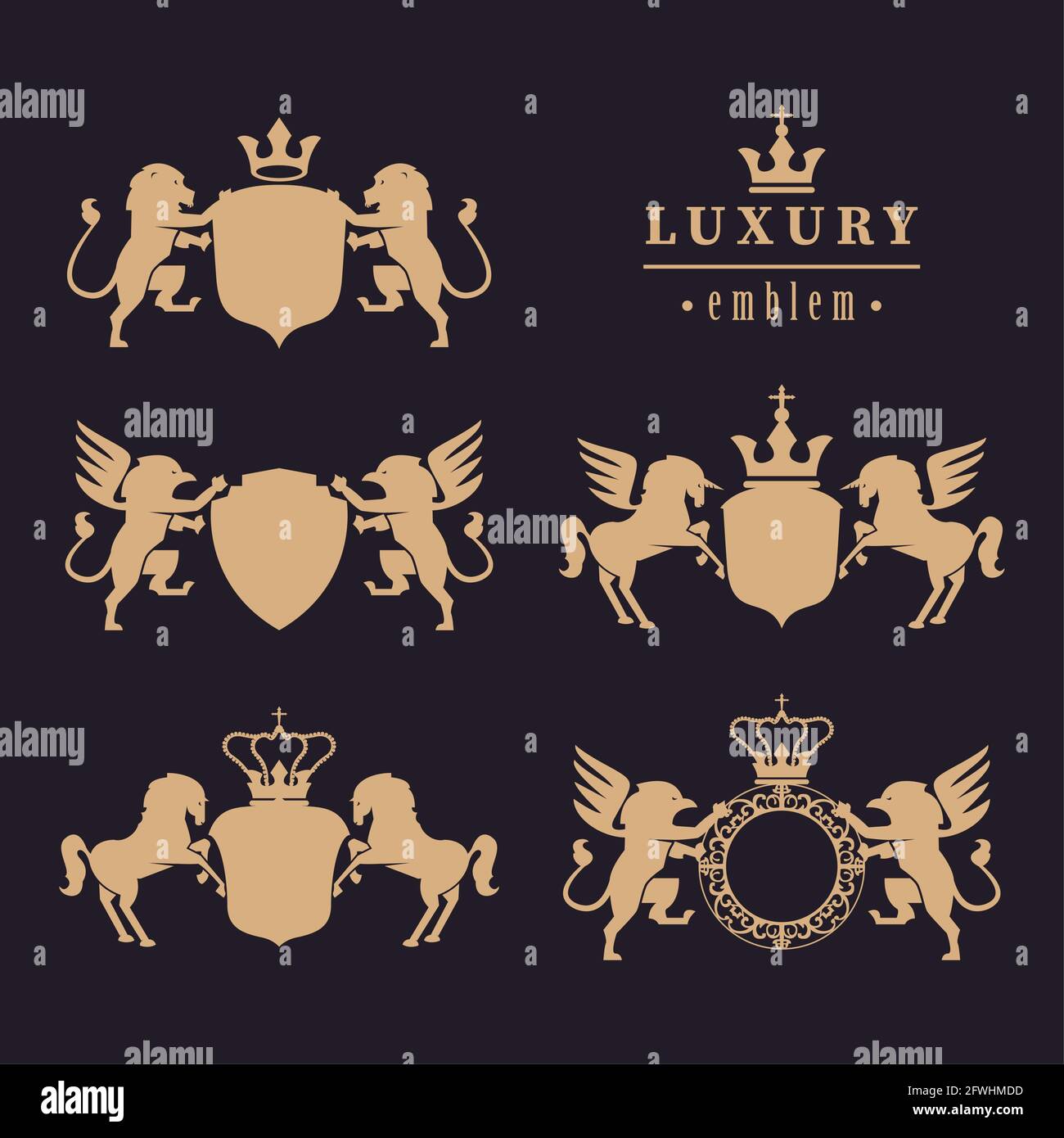 The five kings Stock Vector Images - Alamy