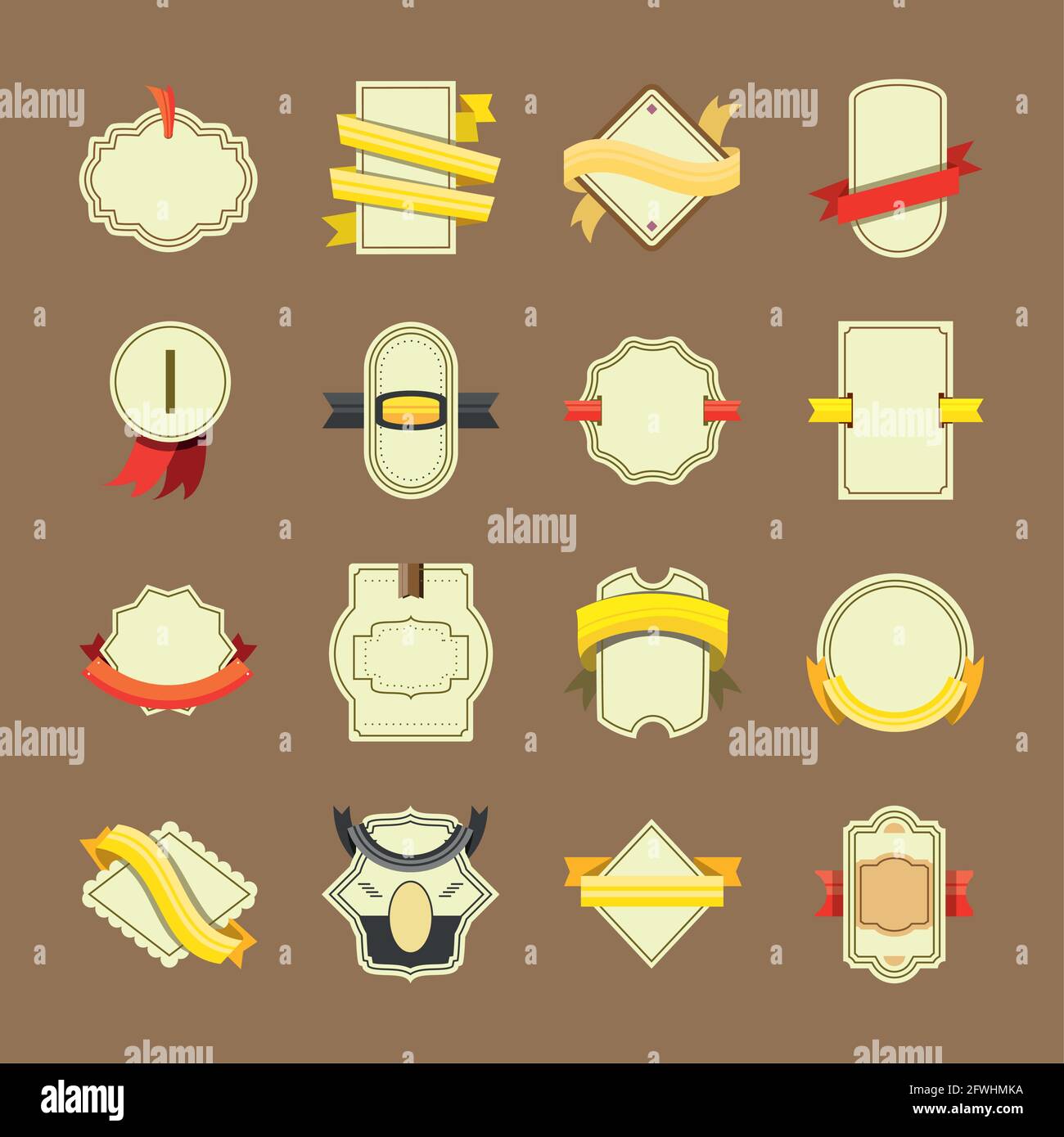 vintage labels collection Stock Vector Image & Art - Alamy