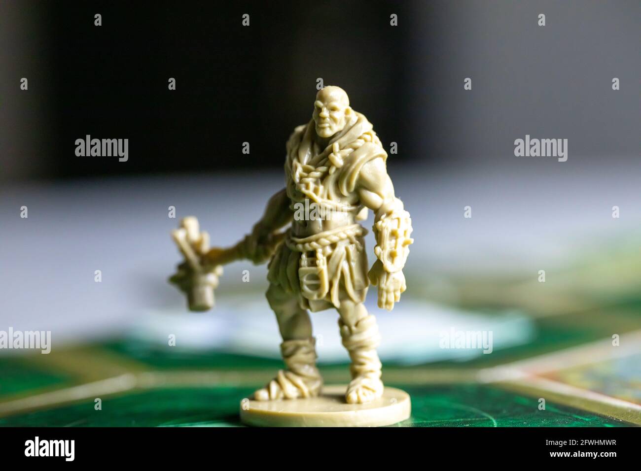 Roseville, MN, USA, 02.04.2021 - Fallout Board Game Plastic Figure on ...