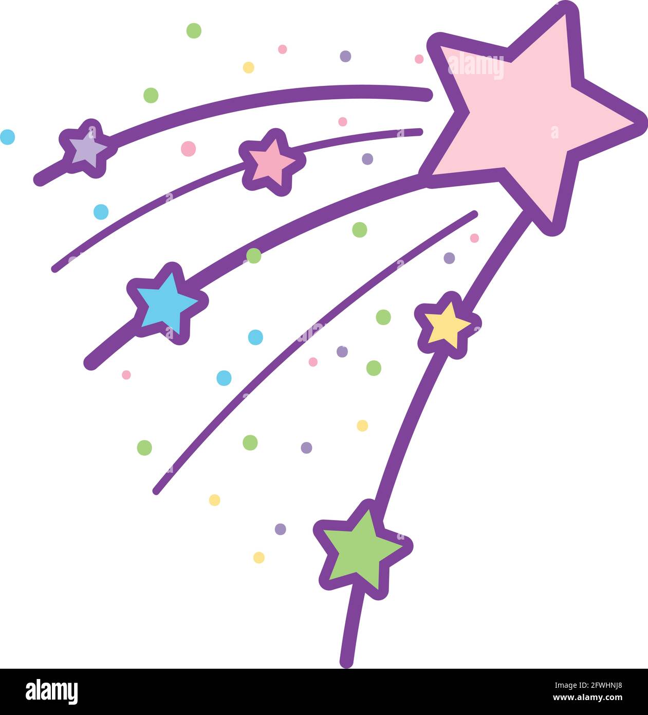 stars decoration cartoon Stock Vector Image & Art - Alamy