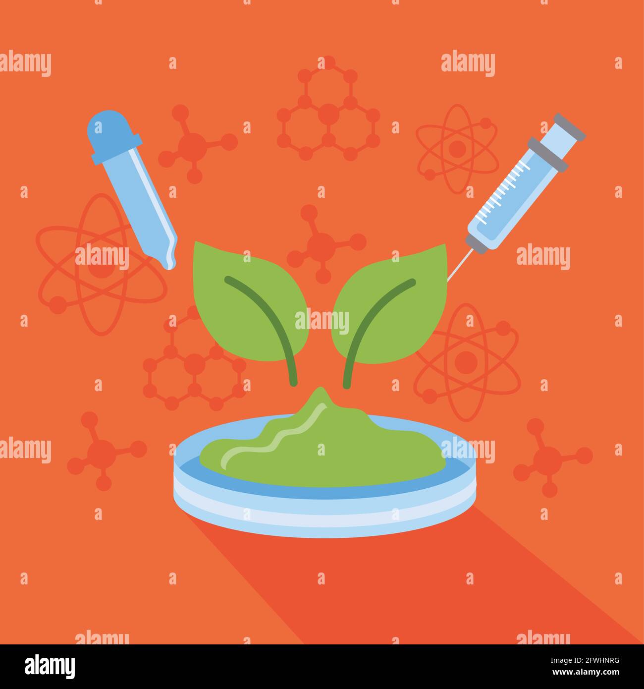 bio technology plaster with tools Stock Vector Image & Art - Alamy