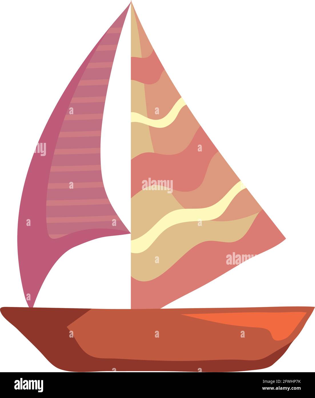 sailboat vehicle icon Stock Vector Image & Art - Alamy