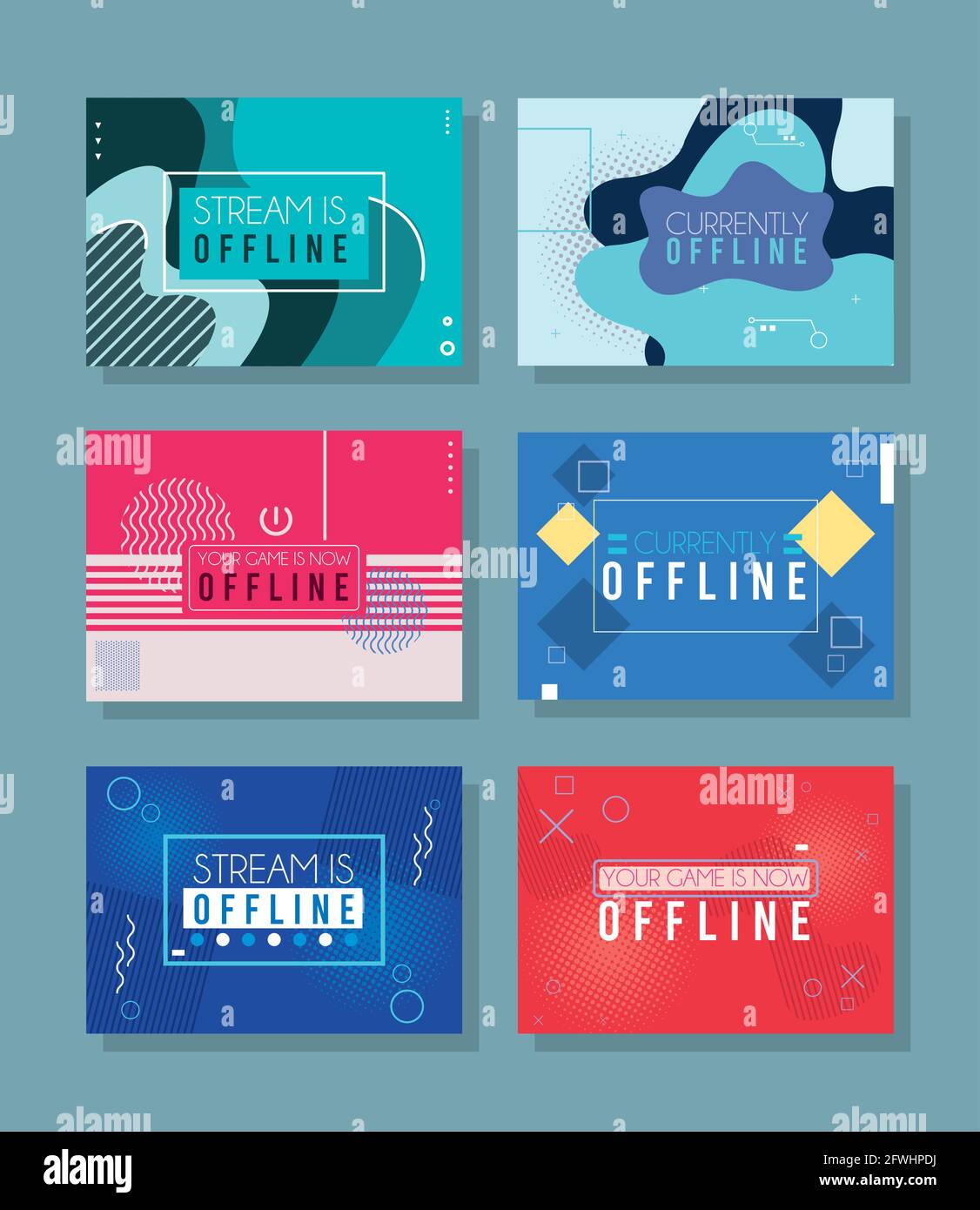 Currently offline hi-res stock photography and images - Alamy