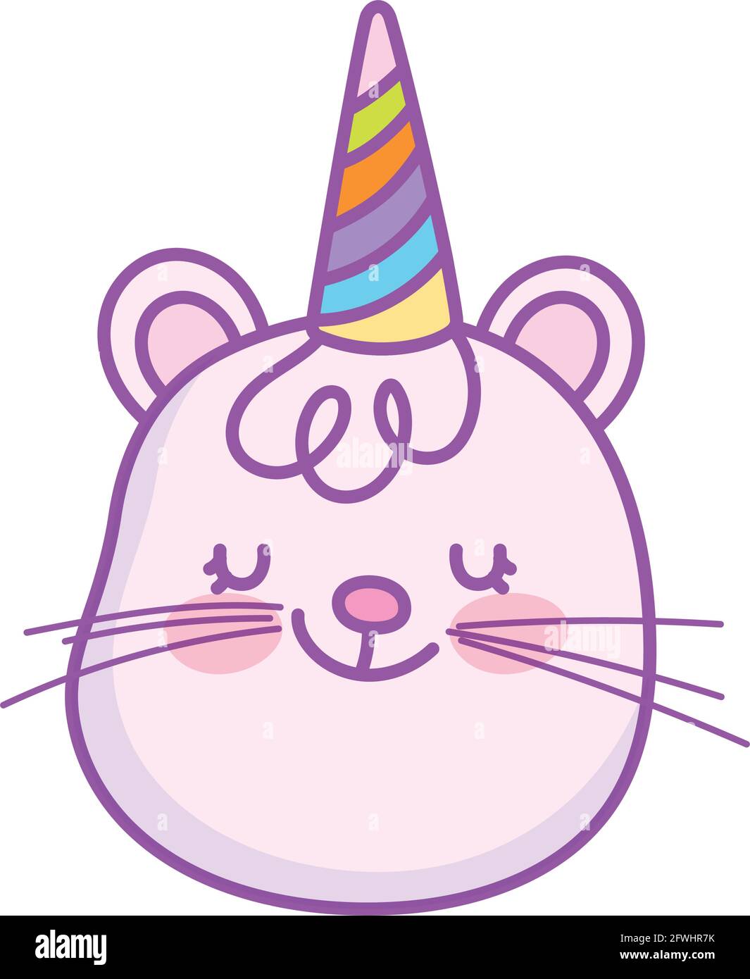 cute cat face Stock Vector Image & Art - Alamy