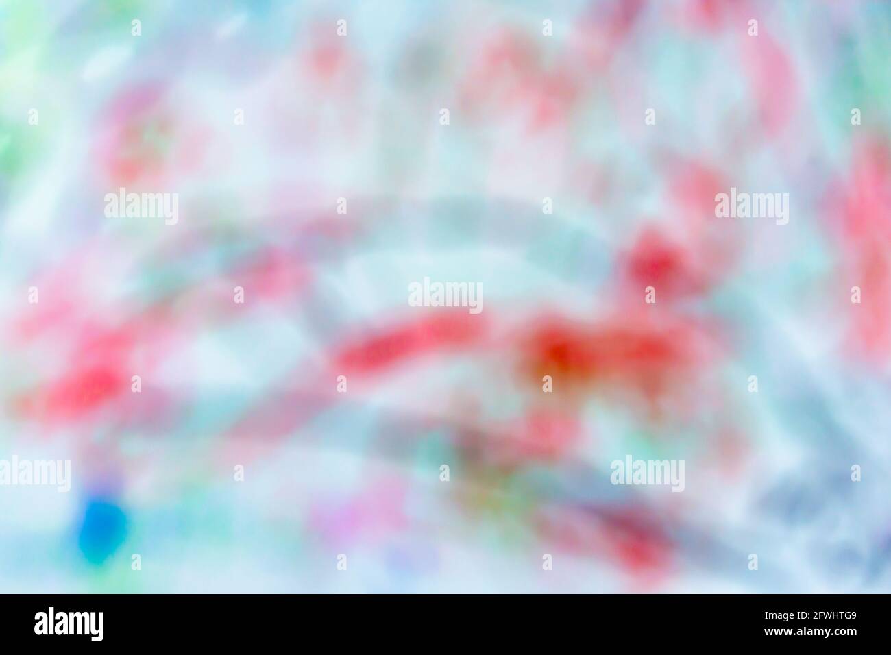 Blurred abstract watercolor painted image. Imitation of colors of early ...