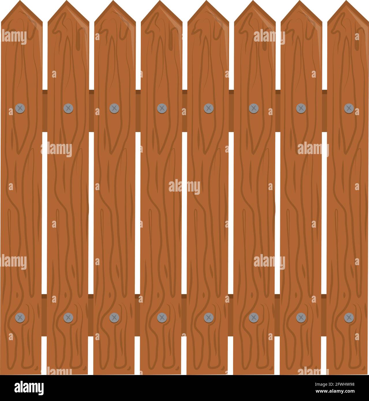 wood fence rustic Stock Vector Image & Art - Alamy