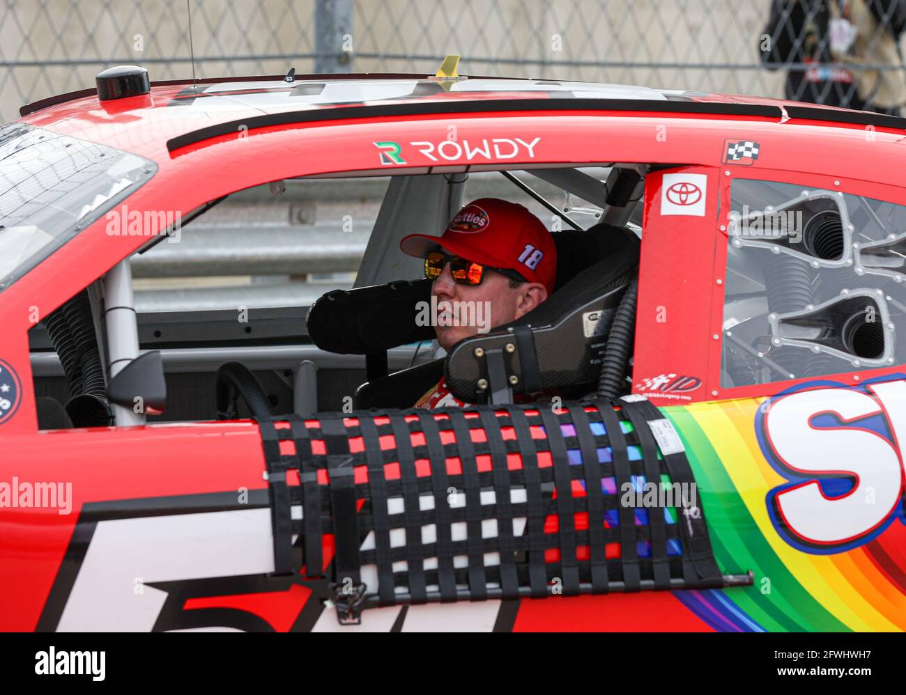 Kyle busch 2021 hi-res stock photography and images - Alamy