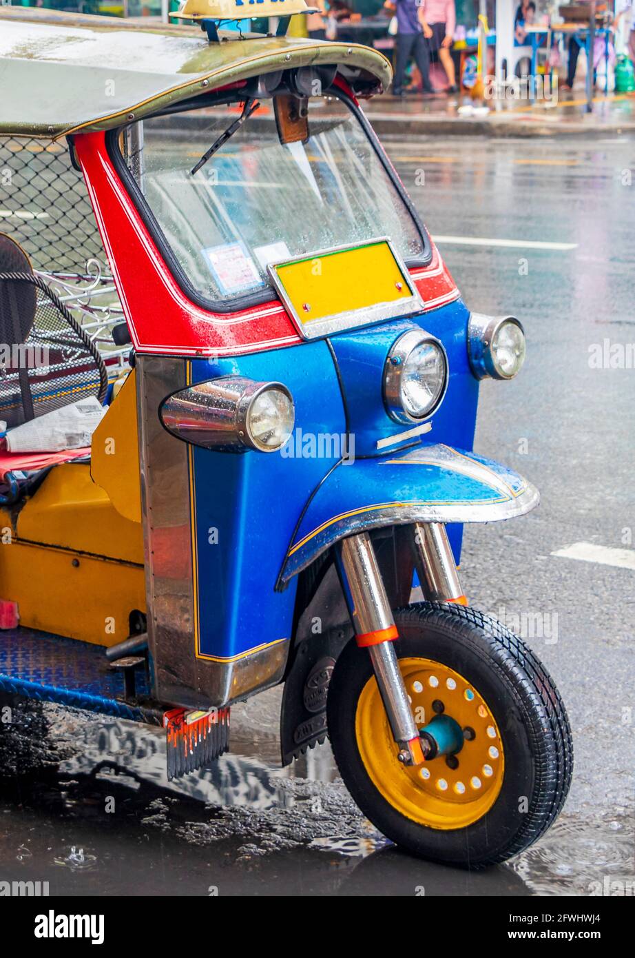 Typical colorful tuk tuk parked in Bangkok Thailand Stock Photo - Alamy Typical colorful tuk tuk parked in Bangkok Thailand Stock Photo - Alamy
