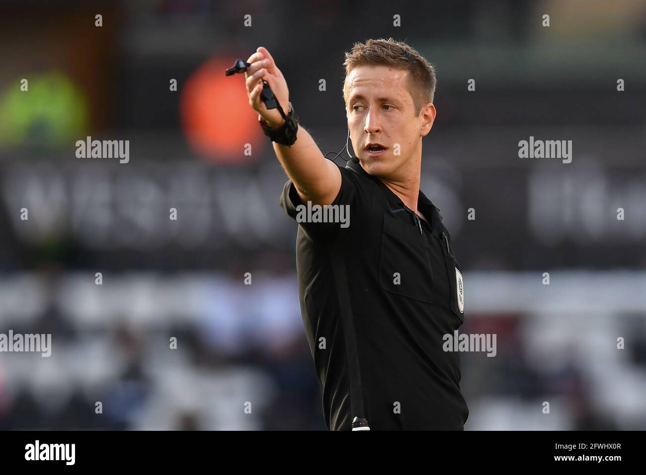 referee John Brooks during the game Stock Photo - Alamy