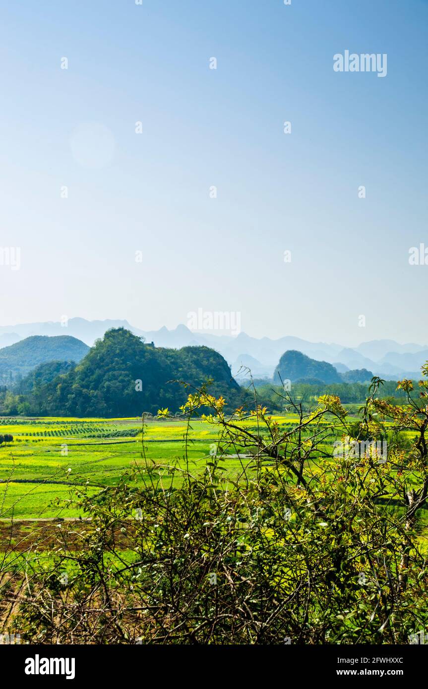 Spring scenery, Guilin, China Stock Photo - Alamy