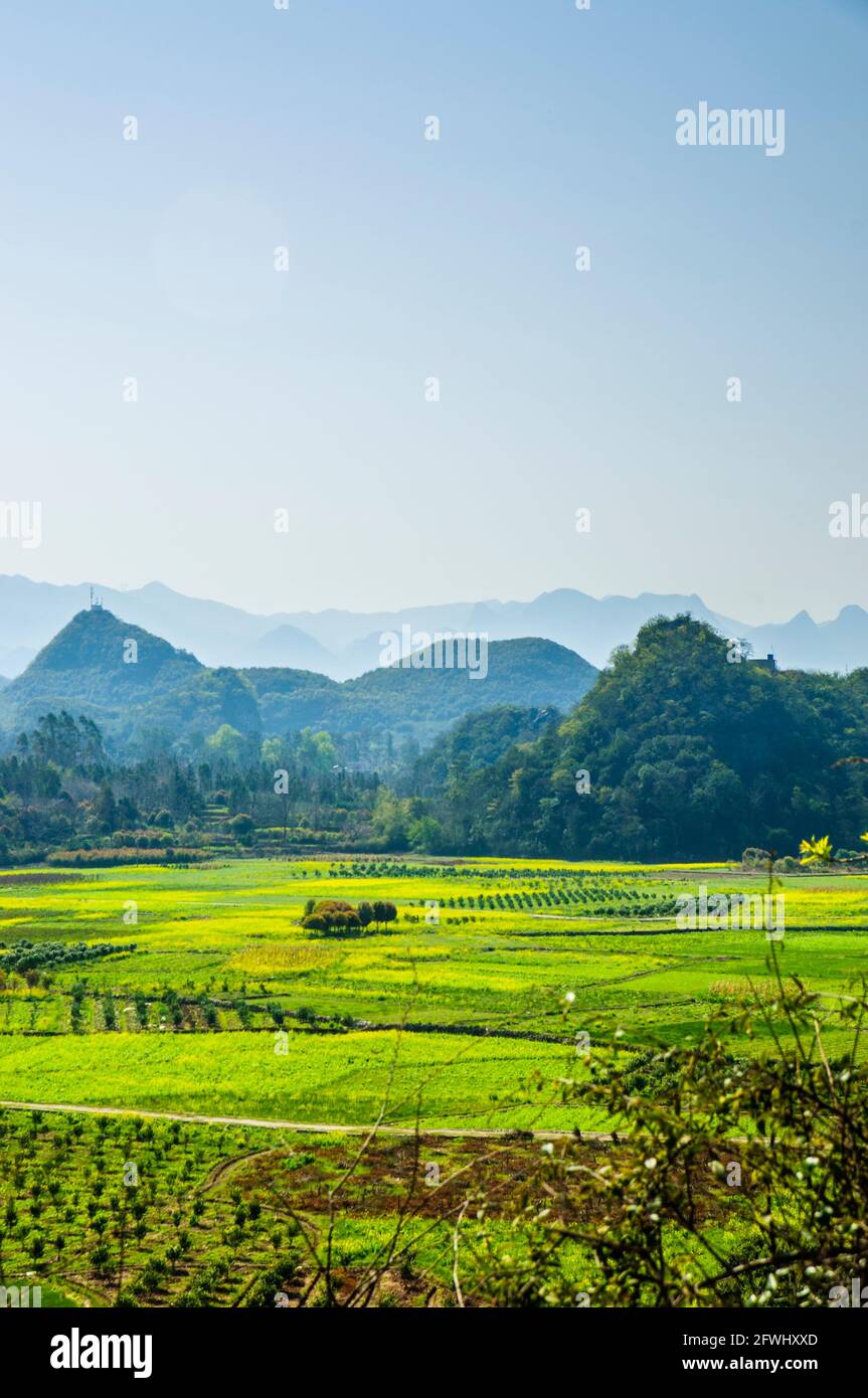 Spring scenery, Guilin, China Stock Photo - Alamy